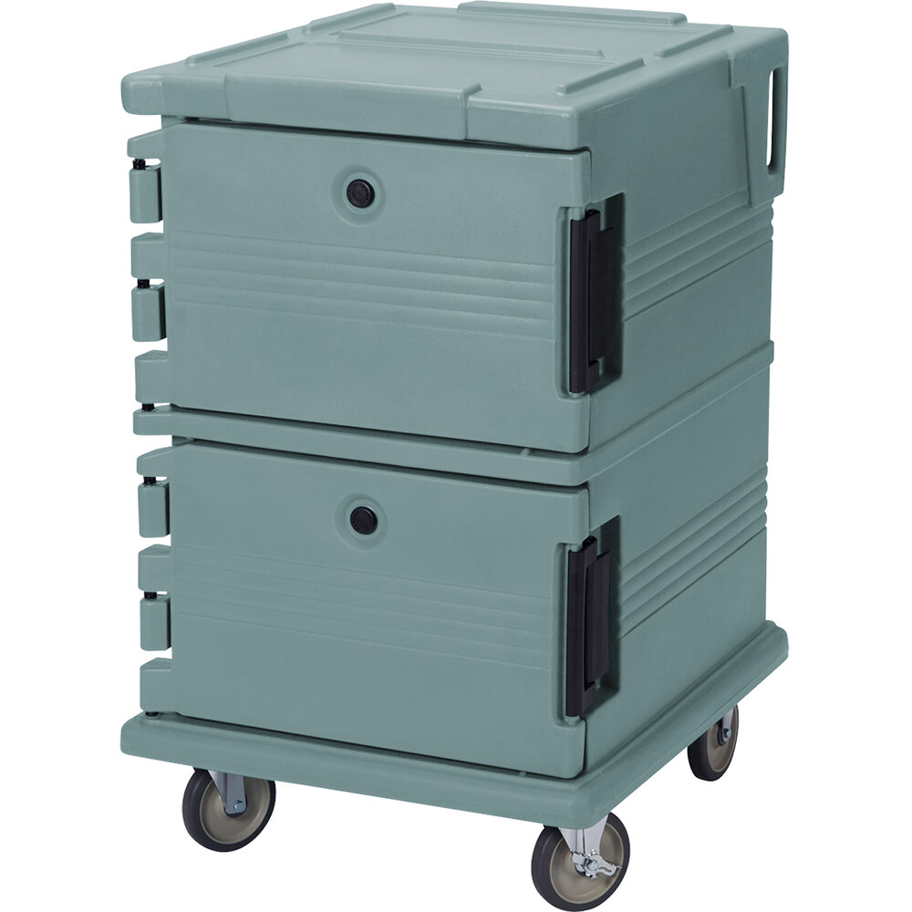 Cambro UPC1200401 Ultra Camcart® Slate Blue Insulated Food Pan Carrier ...