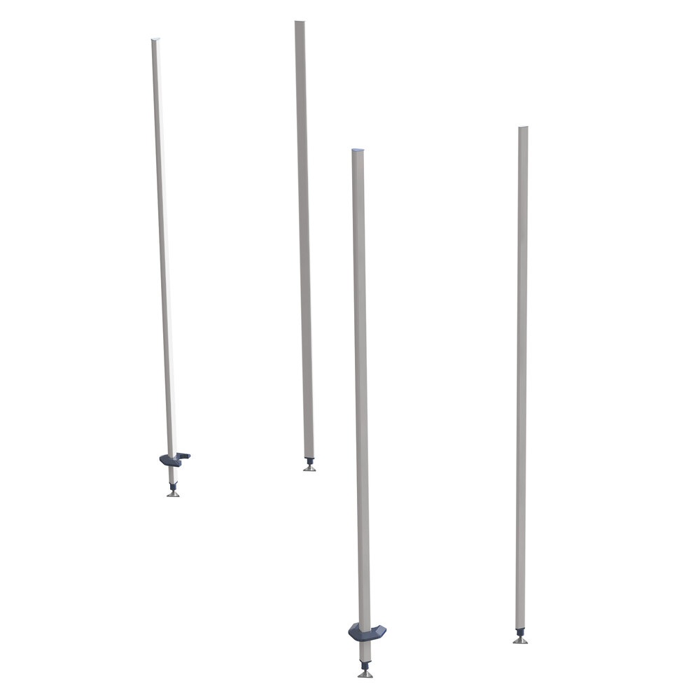 Metro BTEQ3 qwikTRAK MetroMax Q Stationary End Track Unit