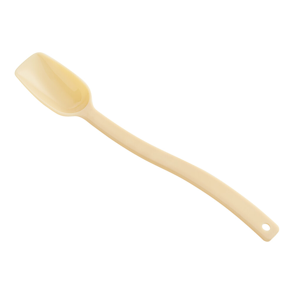 Cambro SPO10CW 0.75 oz. Beige Camwear Solid Salad Bar / Buffet Spoon