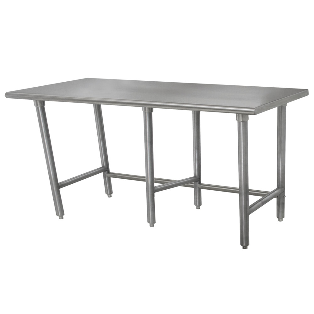Advance Tabco TSLAG-248 24" x 96" 16-Gauge 430 Stainless Steel Economy ...