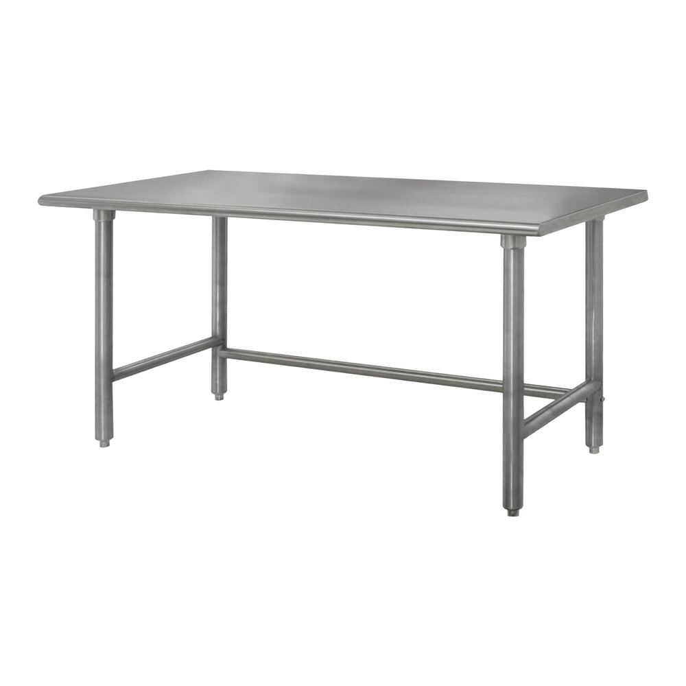 Advance Tabco TELAG-247 24" x 84" 16-Gauge 430 Stainless Steel Economy ...