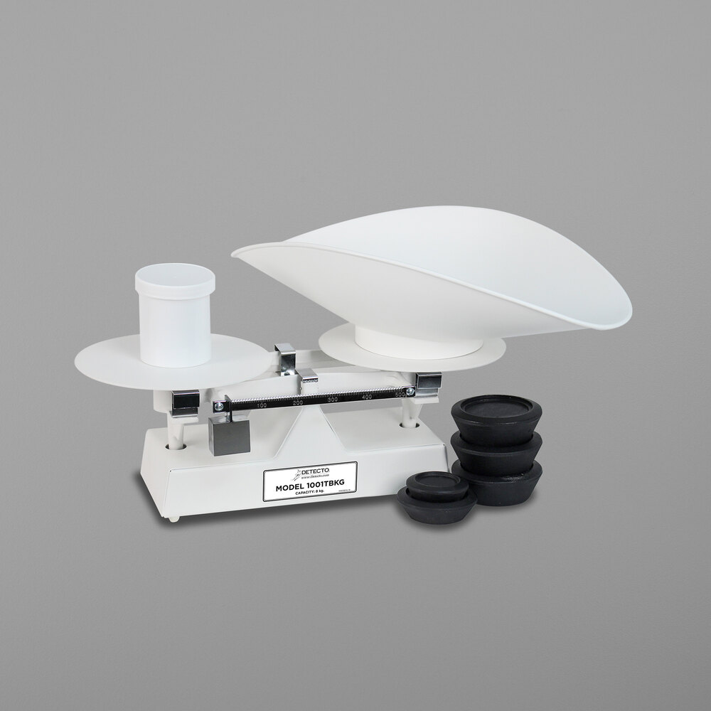 Cardinal Detecto 1001TBKG 8 kg Baked Enamel Baker's Dough Scale with ...