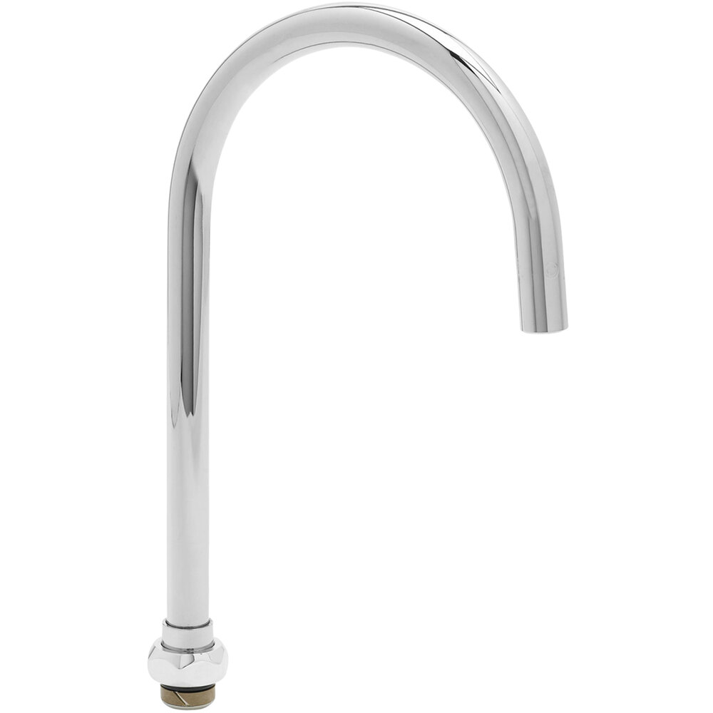 T&S 133XP-F12 5 11/16" Swivel Gooseneck Nozzle with 1.2 GPM Flow Disc ...