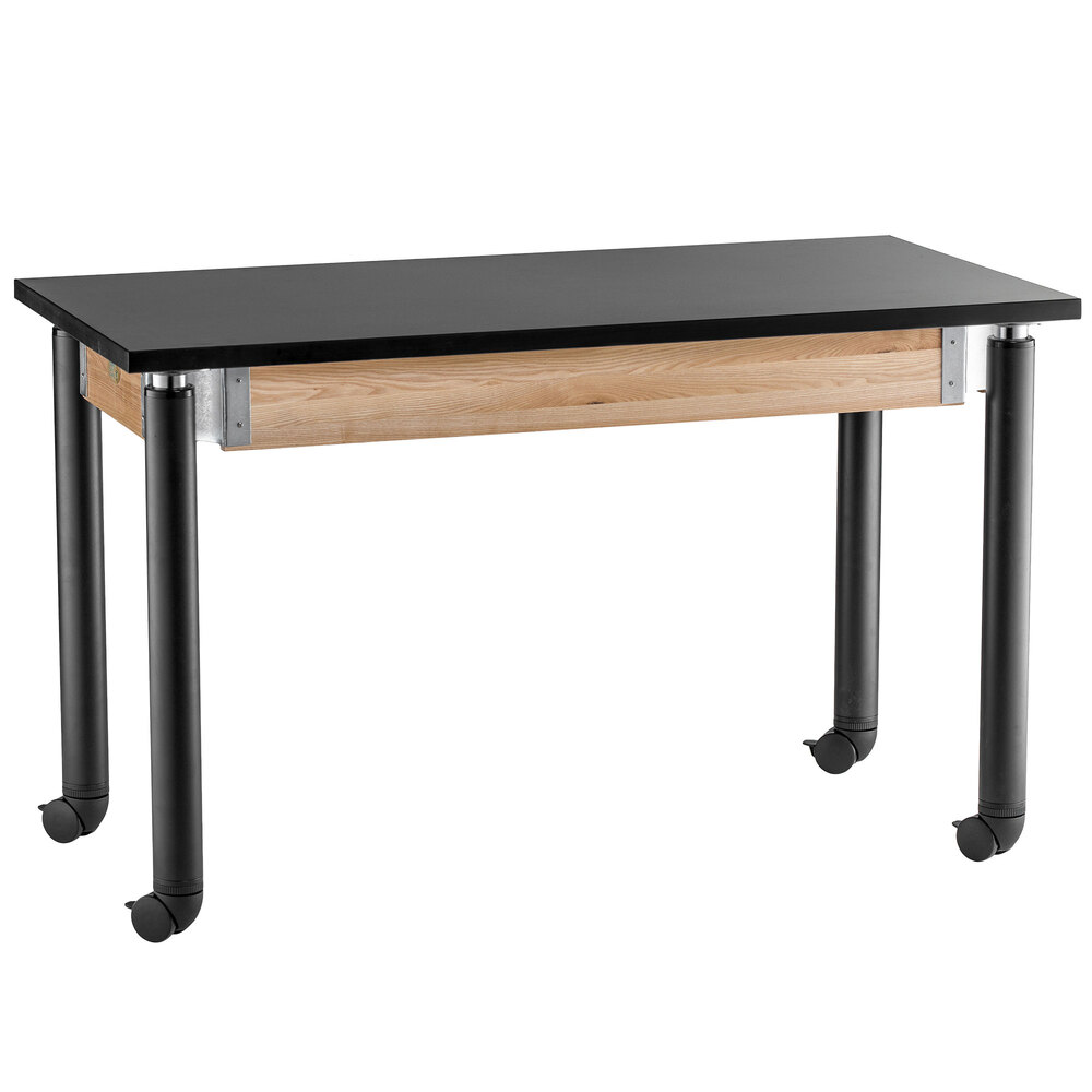 National Public Seating SLT4-2448CC 24" x 48" Height Adjustable Mobile ...