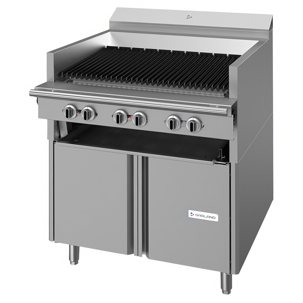 Garland C18-NRS Cuisine Series Natural Gas 18" Range Match Radiant ...