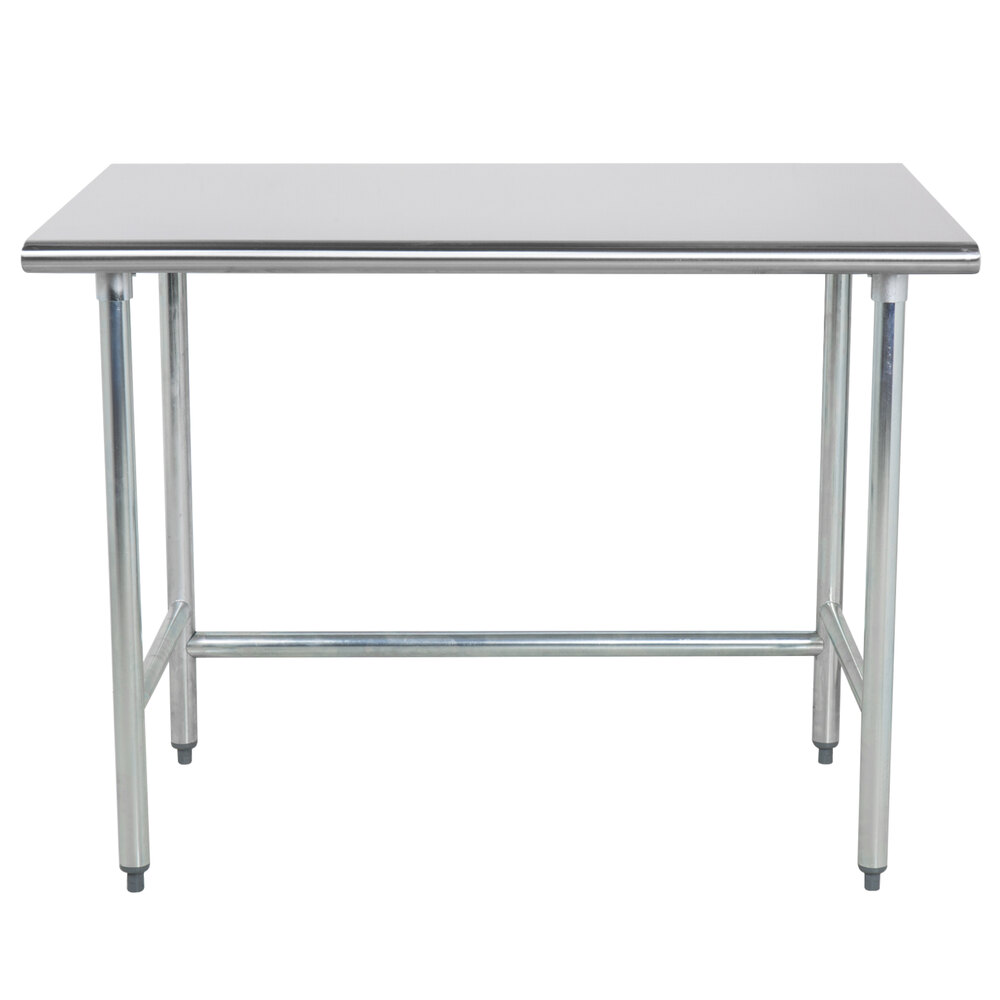 Advance Tabco TGLG-364 36" x 48" 14 Gauge Open Base Stainless Steel ...