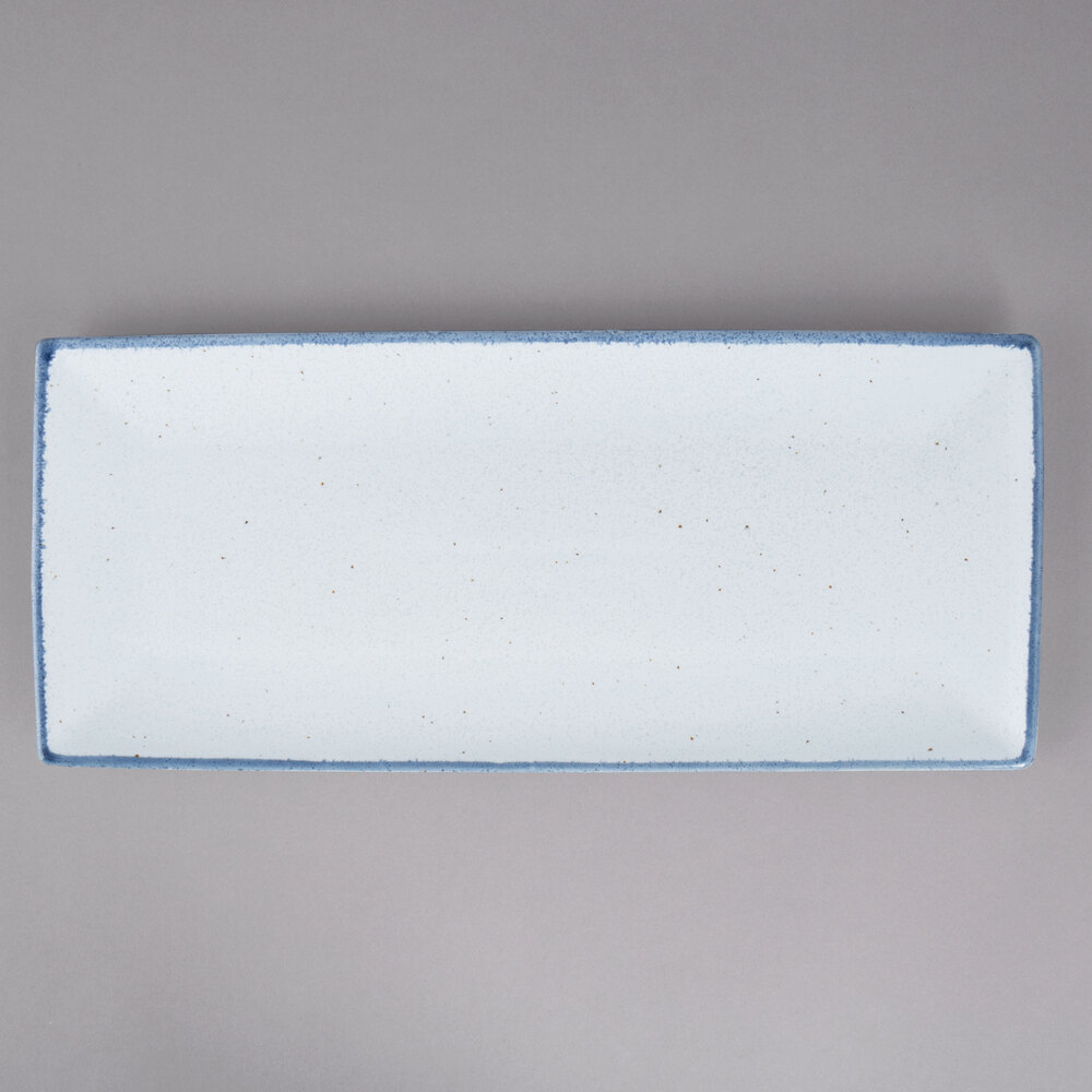 10 Strawberry Street ARCTIC-15RECPLTR Arctic Blue 14 7/8" x 6 1/2 ...