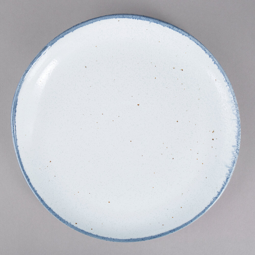 10 Strawberry Street ARCTIC-8CP Arctic Blue 8" Round Coupe Porcelain ...