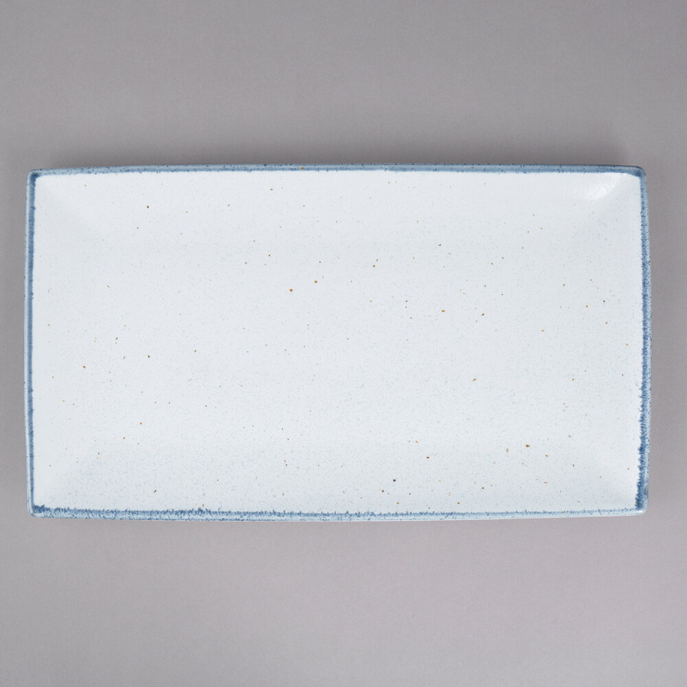 10 Strawberry Street ARCTIC-14RECPLTR Arctic Blue 14" x 7 3/4 ...