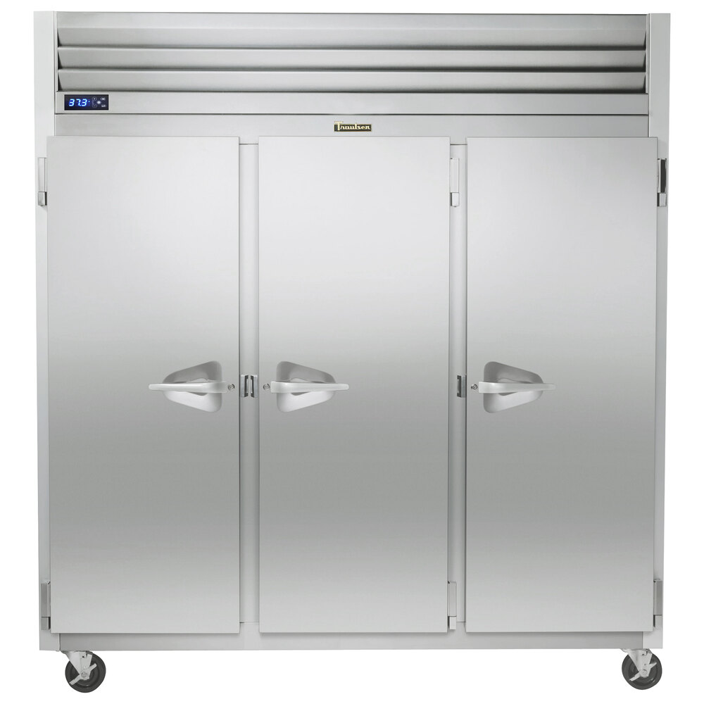 Traulsen G31010 77" G Series Solid Door Reach-In Freezer with Left ...
