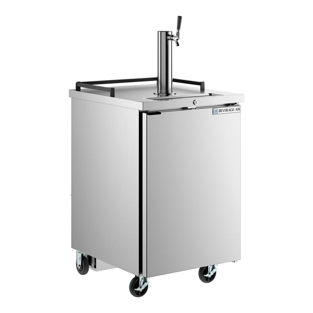 Beverage-Air BM23HC-S-31 Single Tap Kegerator - 1 1/2 Keg Capacity