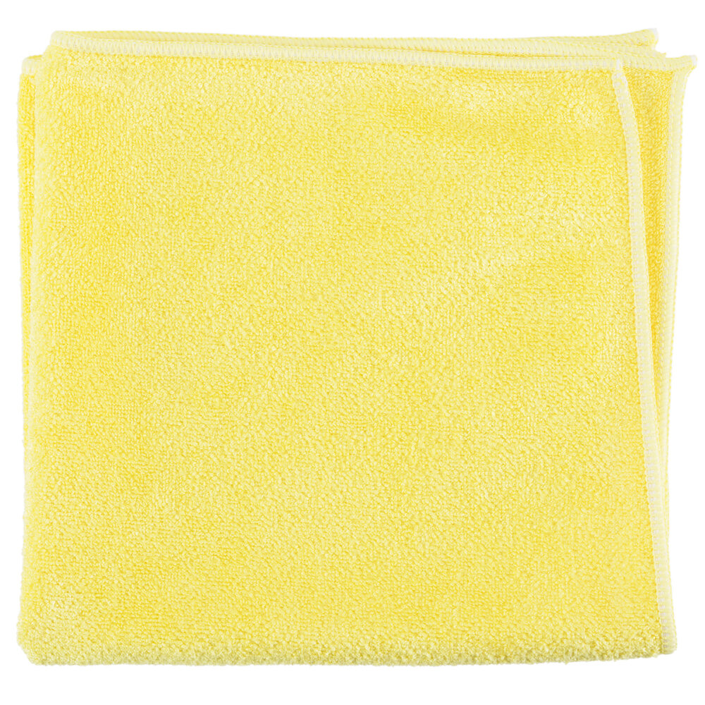 Unger MB40J SmartColor MicroWipe 16" x 16" Yellow Medium-Duty ...