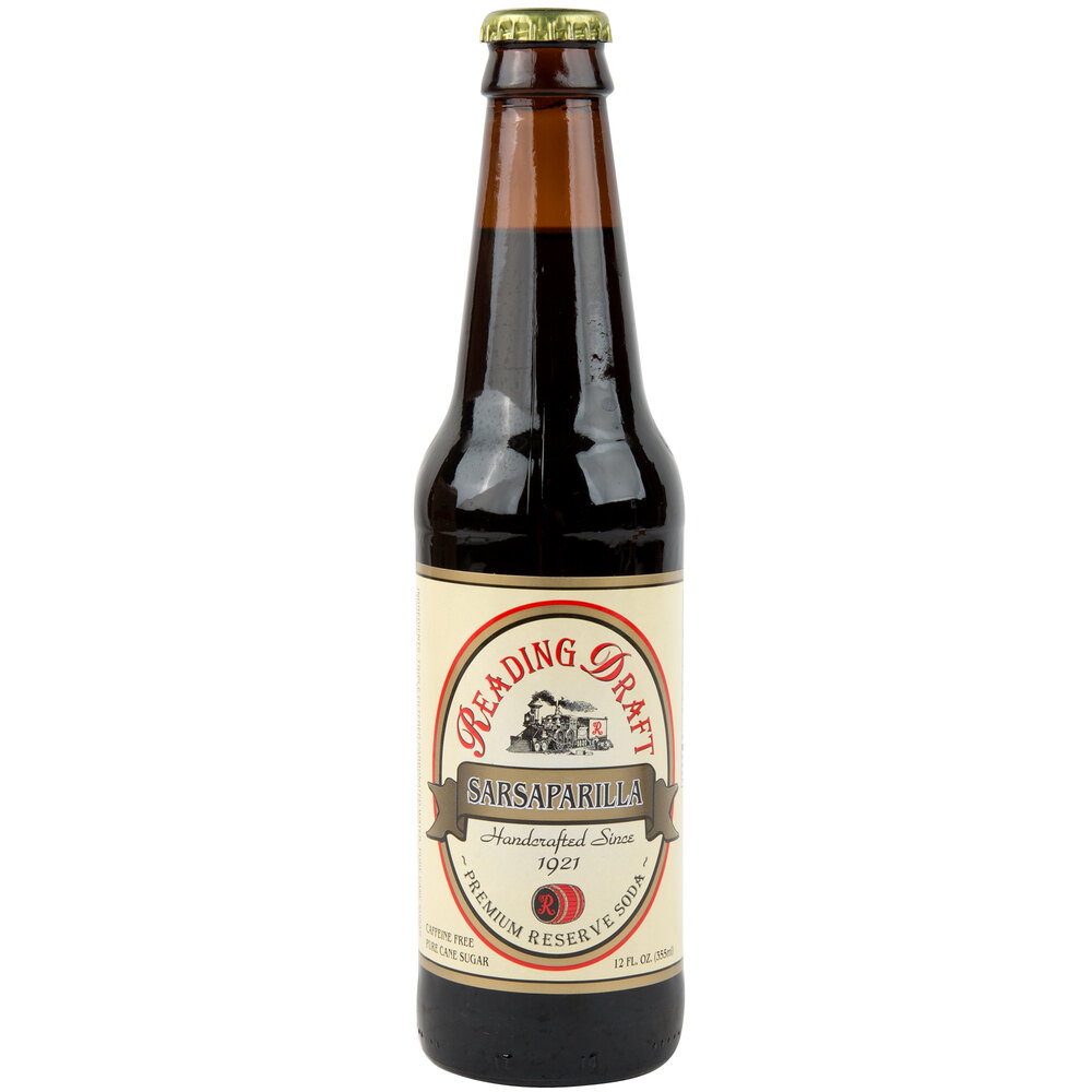 Reading Soda Works Sarsaparilla 12 fl. oz. - 12/Case