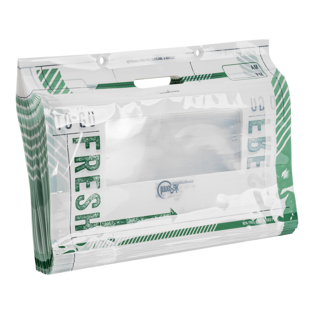 Rotisserie Chicken / Hot Food Bag with To-Go Fresh Print - 250/Case