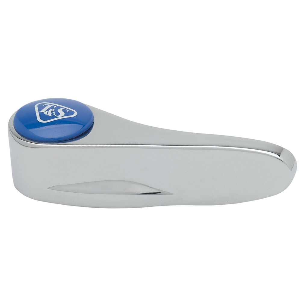 T&S 001636-45NS Lever Handle with Blue Index Button and Screw