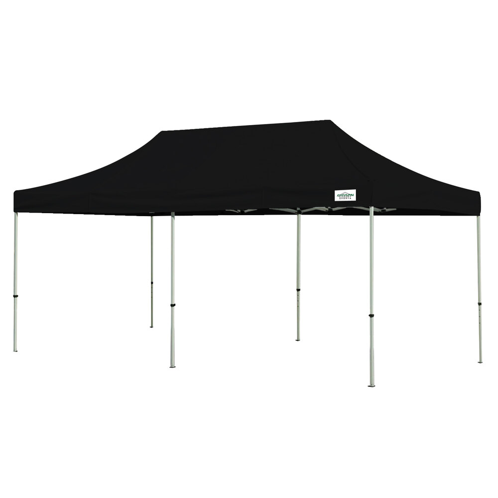 Caravan Canopy 22003105052 Aluma 20' x 10' Black Commercial Grade ...
