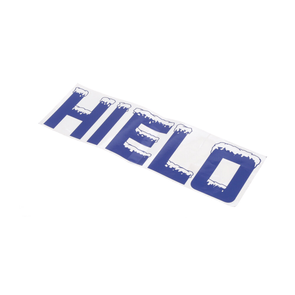 Criotec 015-212 Ice Polyester Decal