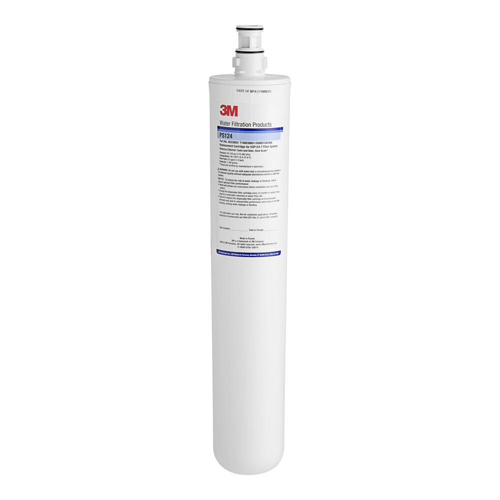 3M Water Filtration Products PS124 Replacement Cartridge for ESP124-T ...