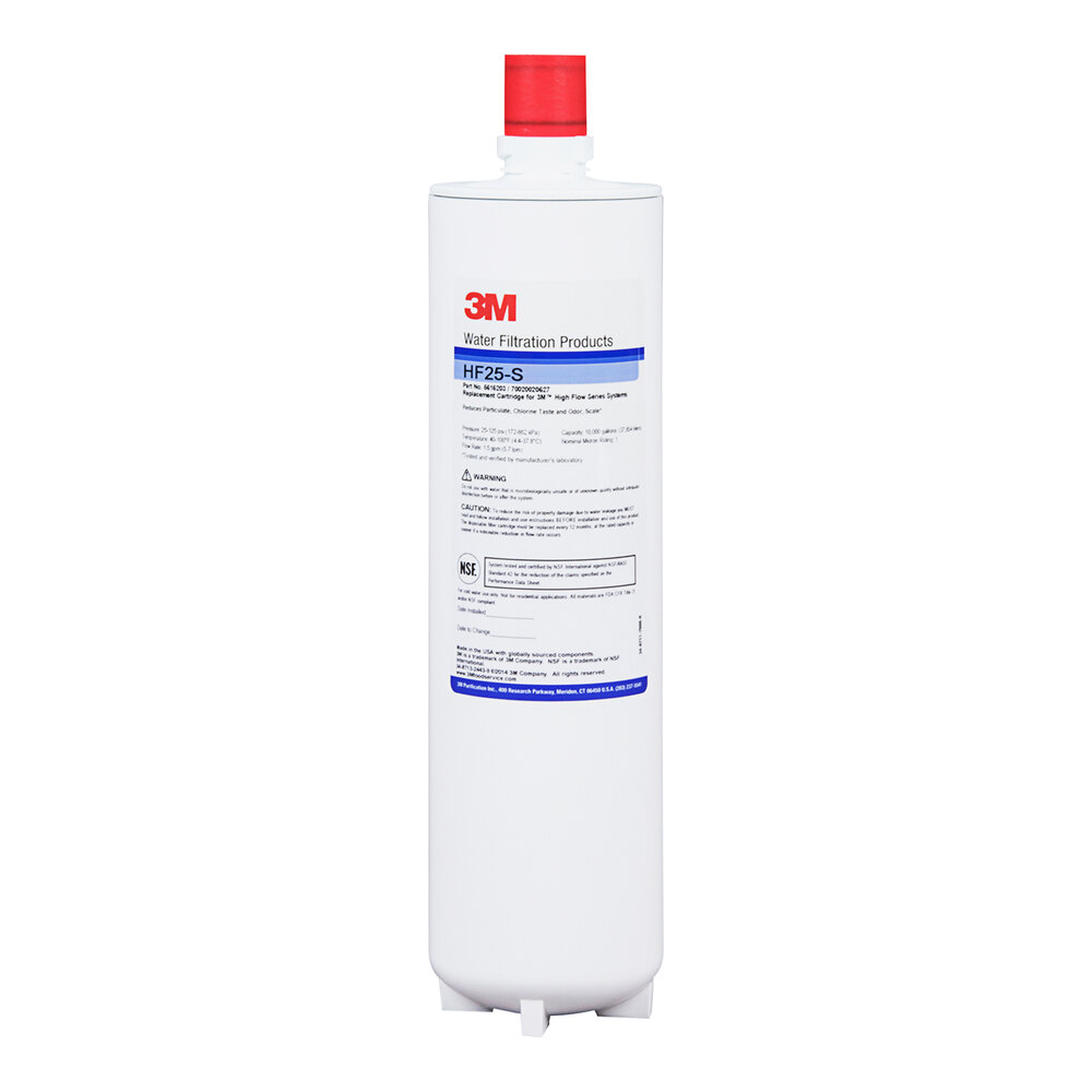 3M Water Filtration Products HF25-S Replacement Cartridge for ICE125-S ...