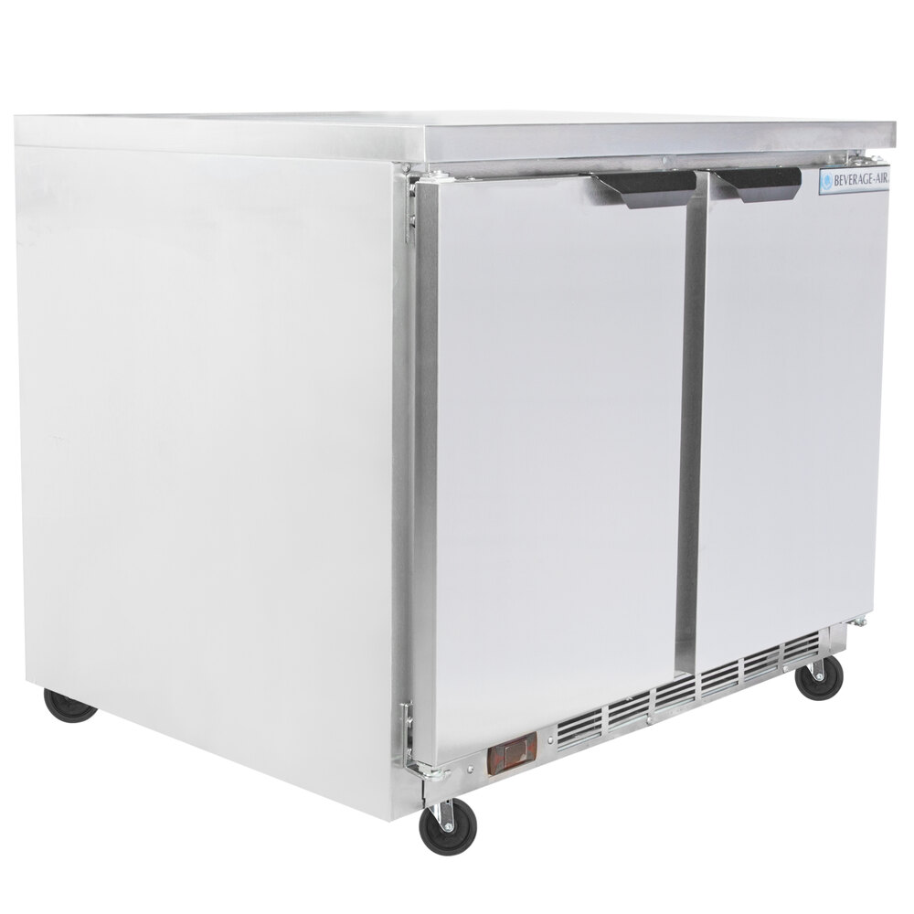 Beverage-Air WTR36AHC-FLT-23 36" ADA Height Worktop Refrigerator with ...