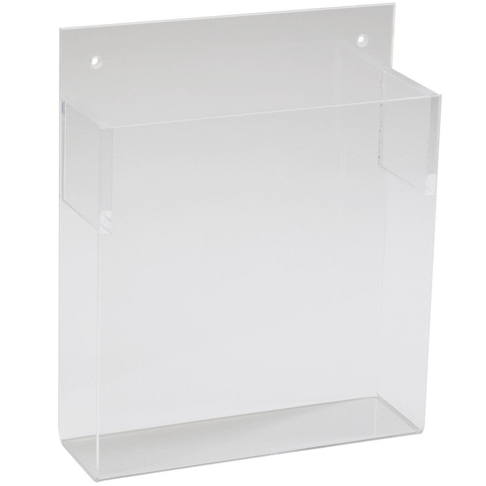 Cal-Mil 291 Wall Mount Menu Rack - 9 1/4" x 3" x 10"