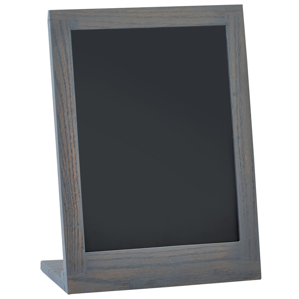 Cal-Mil 3818-811-83 Ashwood 8 1/2" x 11" Chalkboard Stand with Black ...