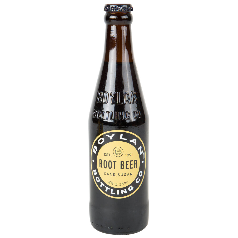 Boylan Bottling Co. Root Beer 12 fl. oz. 4-Pack - 6/Case