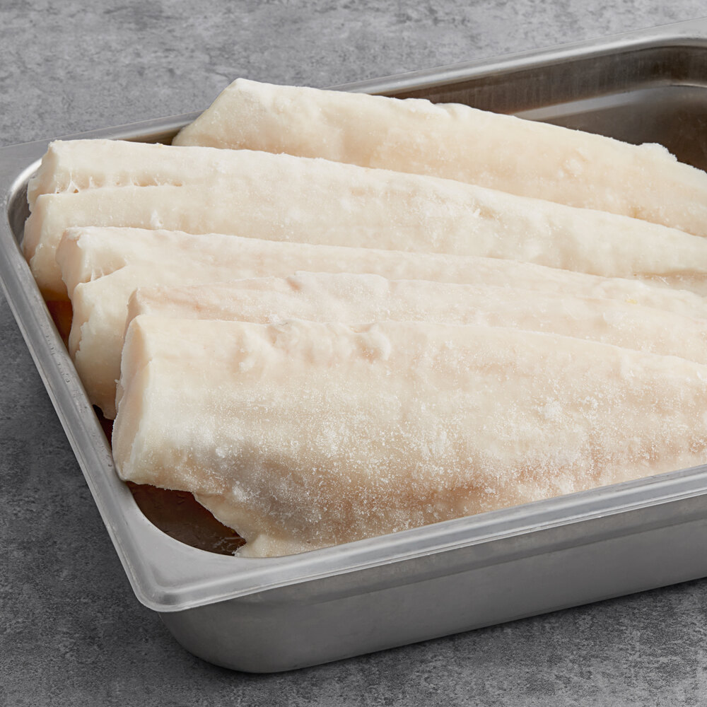 10-12 oz. Wild Caught Skinless Boneless Haddock Fillet Portions - 10 lb.