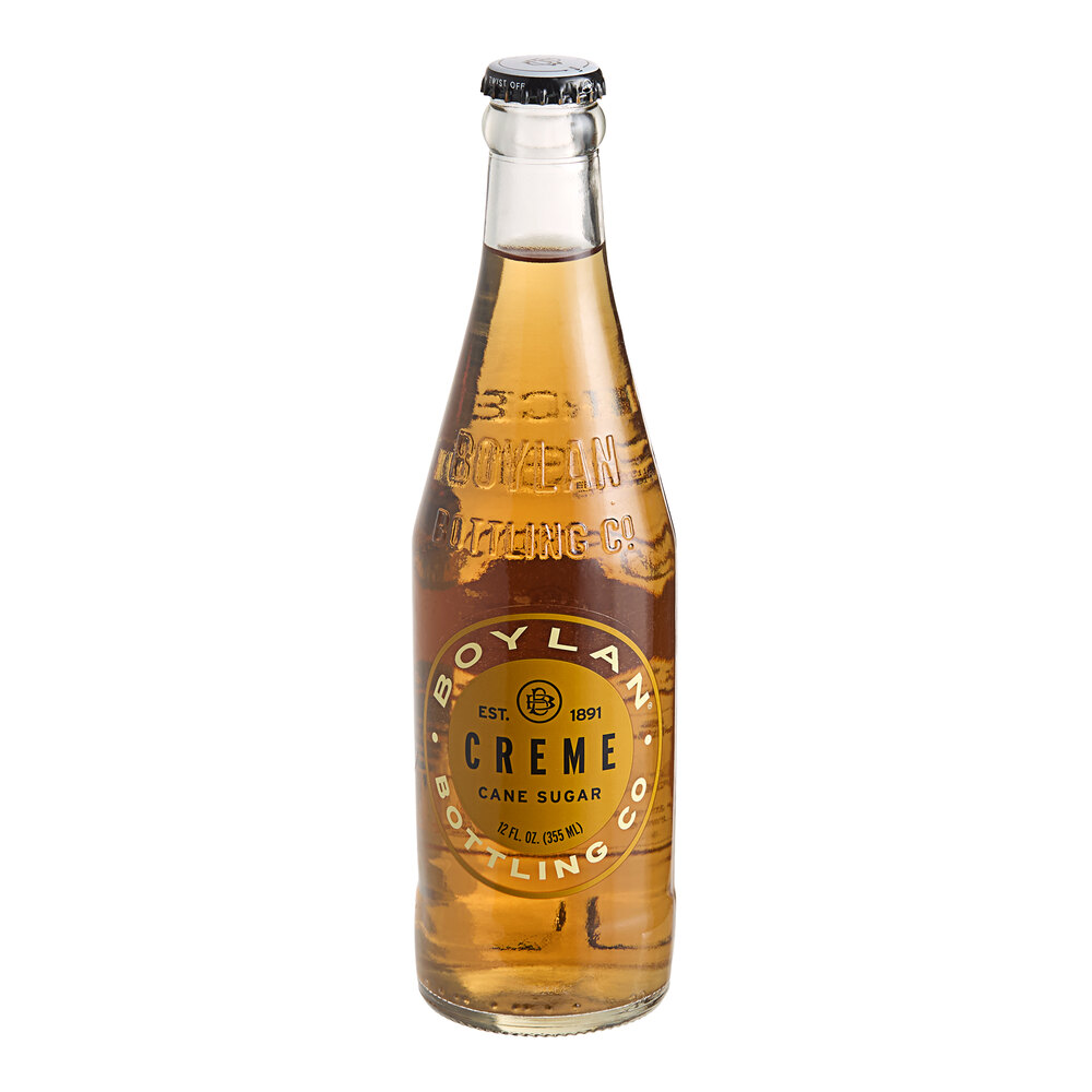Boylan Bottling Co. Creme Soda 12 fl. oz. - 24/Case