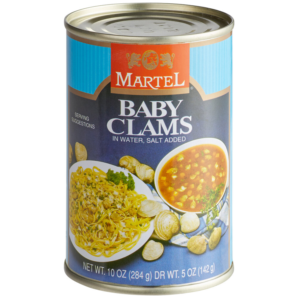 Martel Baby Clams (10 oz.) 24/Case