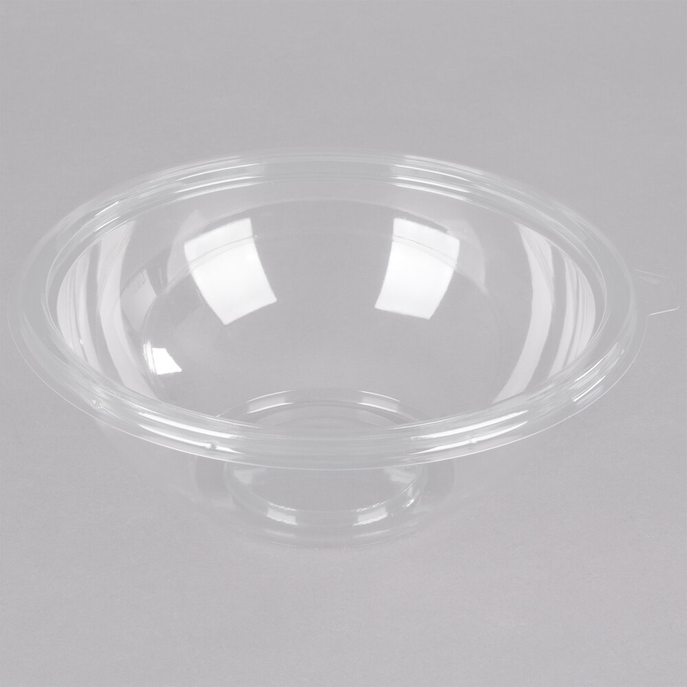Fineline 5048-CL Super Bowl 48 oz. Clear PET Plastic Bowl - 50/Case