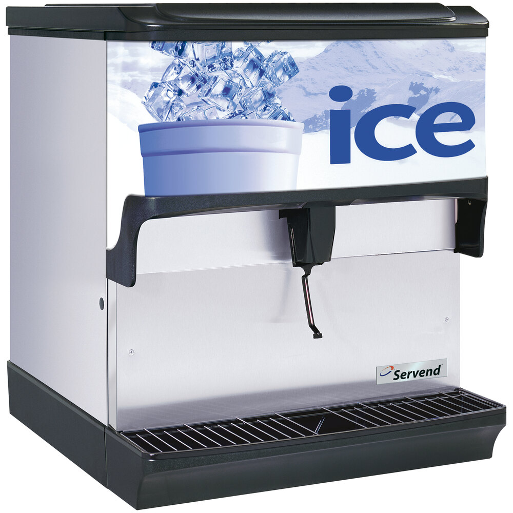 Servend 2705138 S200 Countertop Ice Dispenser - 200 lb. Ice Storage ...