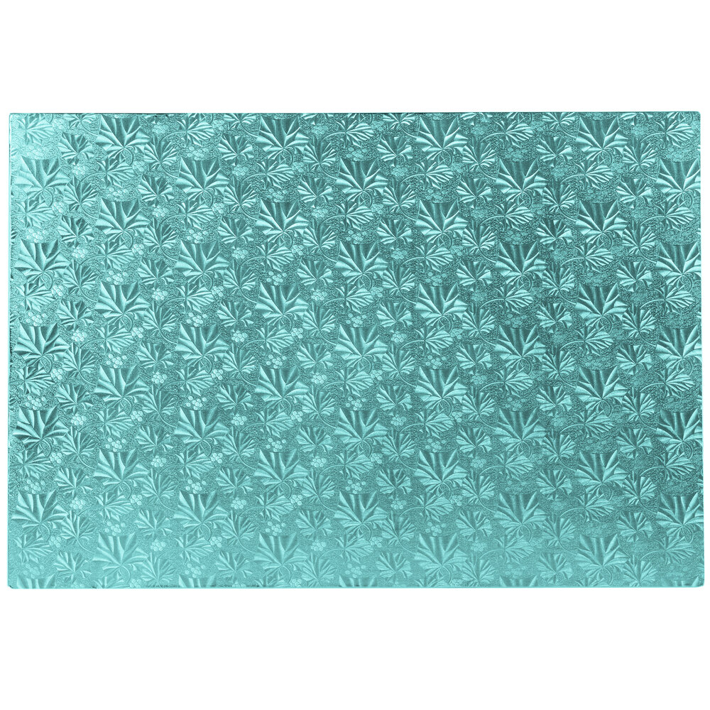 Enjay 1/2-17122512BLUE12 25 1/2" x 17 1/2" Fold-Under 1/2" Thick Full ...