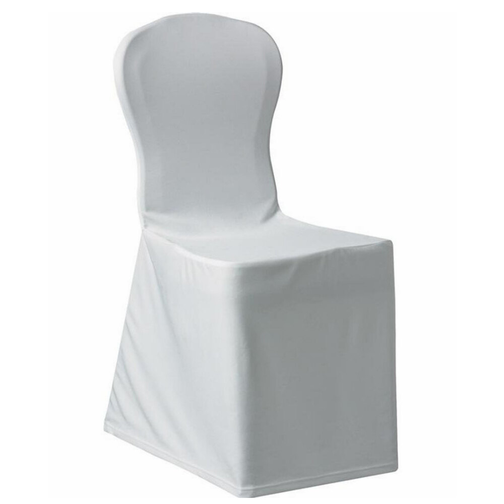 Snap Drape 5451CC010 Silhouette II White Chair Cover
