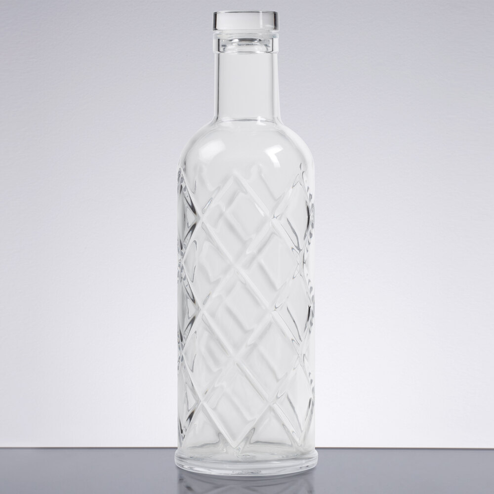 American Metalcraft WB35 34 oz. Plastic Diamond Water Bottle