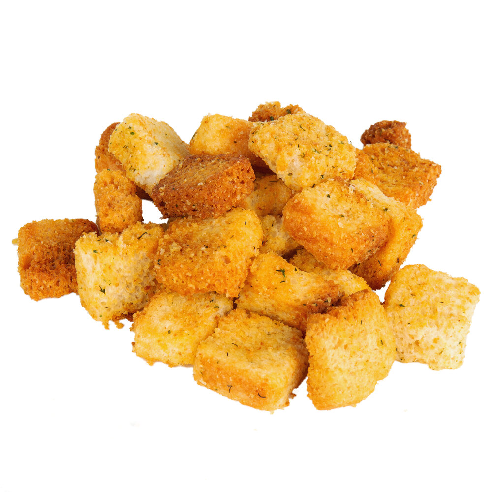 Fresh Gourmet 2.5 lb. Premium Homestyle Seasoned Croutons - 4/Case
