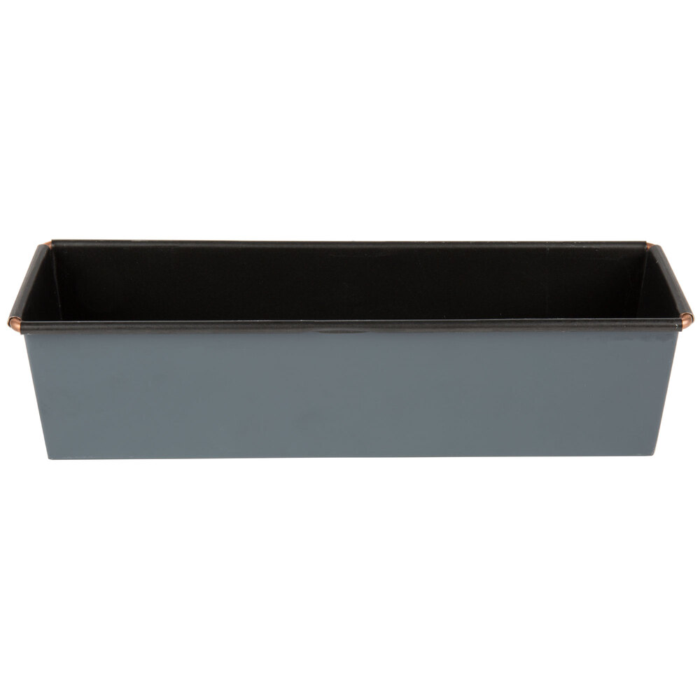 Matfer Bourgeat 331076 Exopan Steel 3.5 lb. Non-Stick Bread Loaf Pan ...