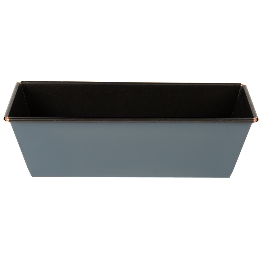 Matfer Bourgeat 331101 Exopan Steel 5.4 lb. Non-Stick Flared Bread Loaf ...