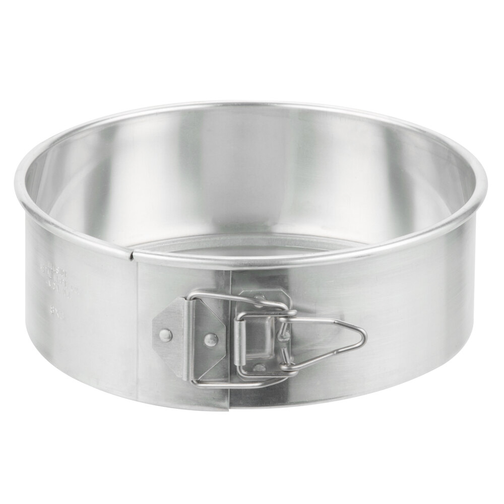 Chicago Metallic 40408 8" x 2 3/4" Aluminum Springform Cake Pan