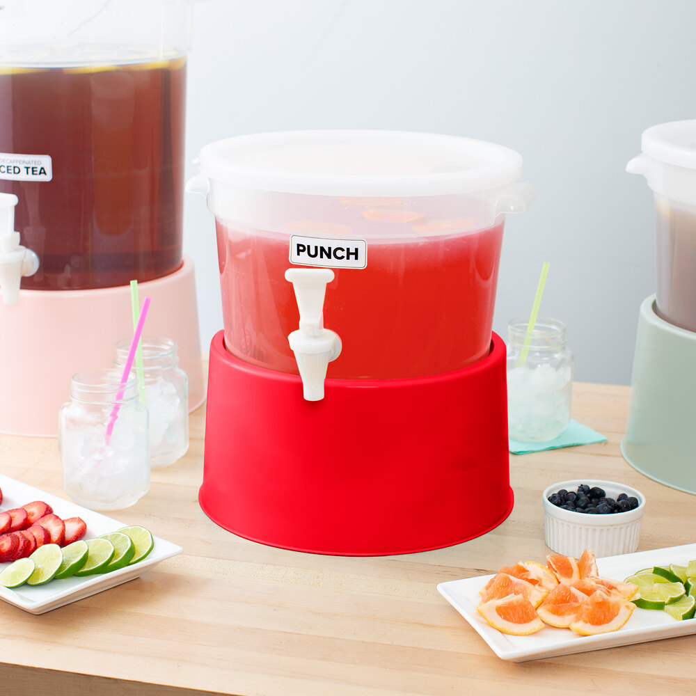 3 Gallon Stackable Drink Dispenser with Base