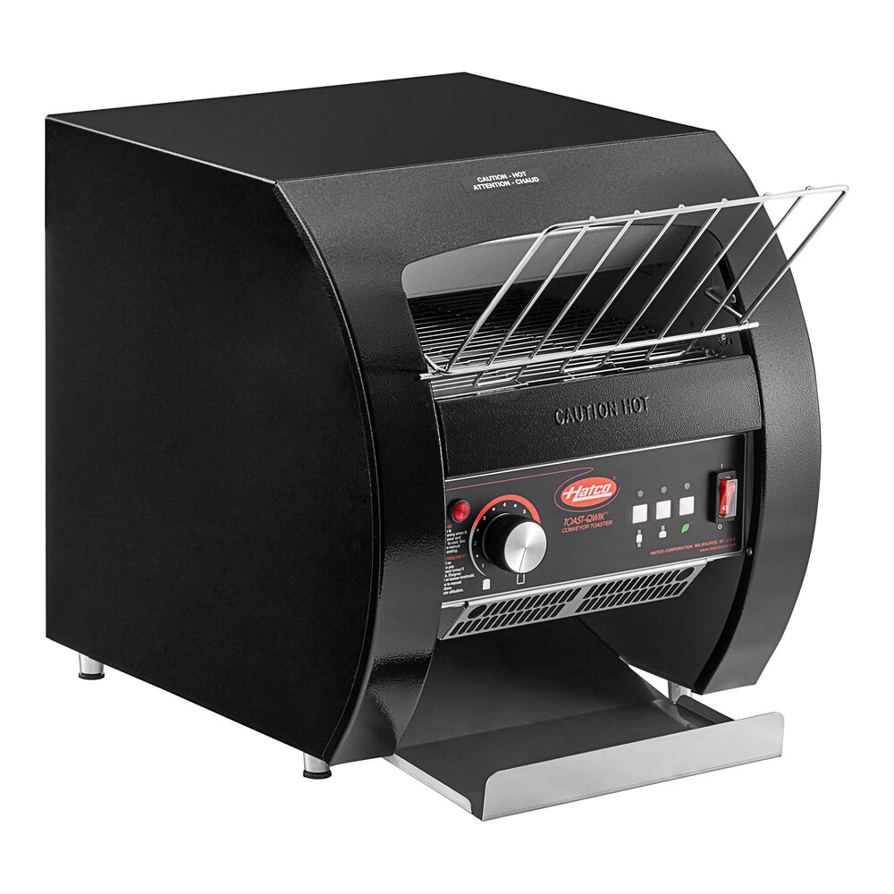 Hatco TQ3-10 Toast Qwik Black One or Two Side Conveyor Toaster with 2 ...