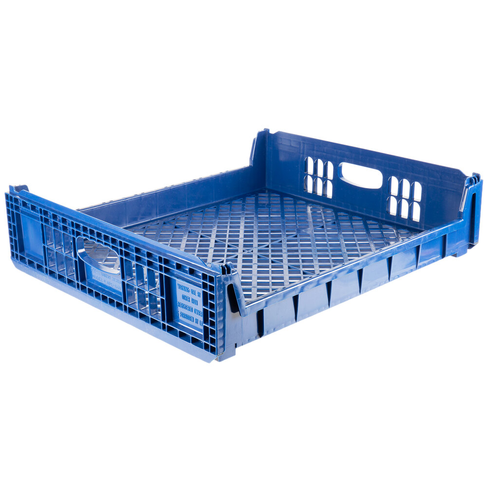 Orbis NPL640 26" x 22" x 6" Blue Bakery Bread Tray / Bread Rack