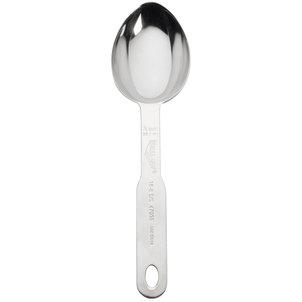 Vollrath 47056 1/4 Cup Stainless Steel Measuring Scoop