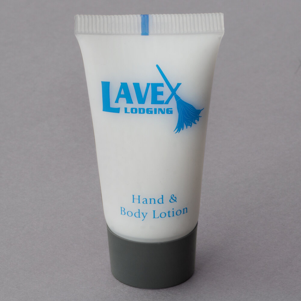 Lavex 0.75 oz. Hotel and Motel Hand and Body Lotion - 288/Case