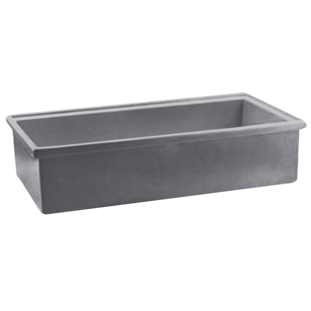Bon Chef EZ-13-5 EZ Fit Smart Bowl Pewter-Glo 1/3 Size Food Pan - 5" Deep