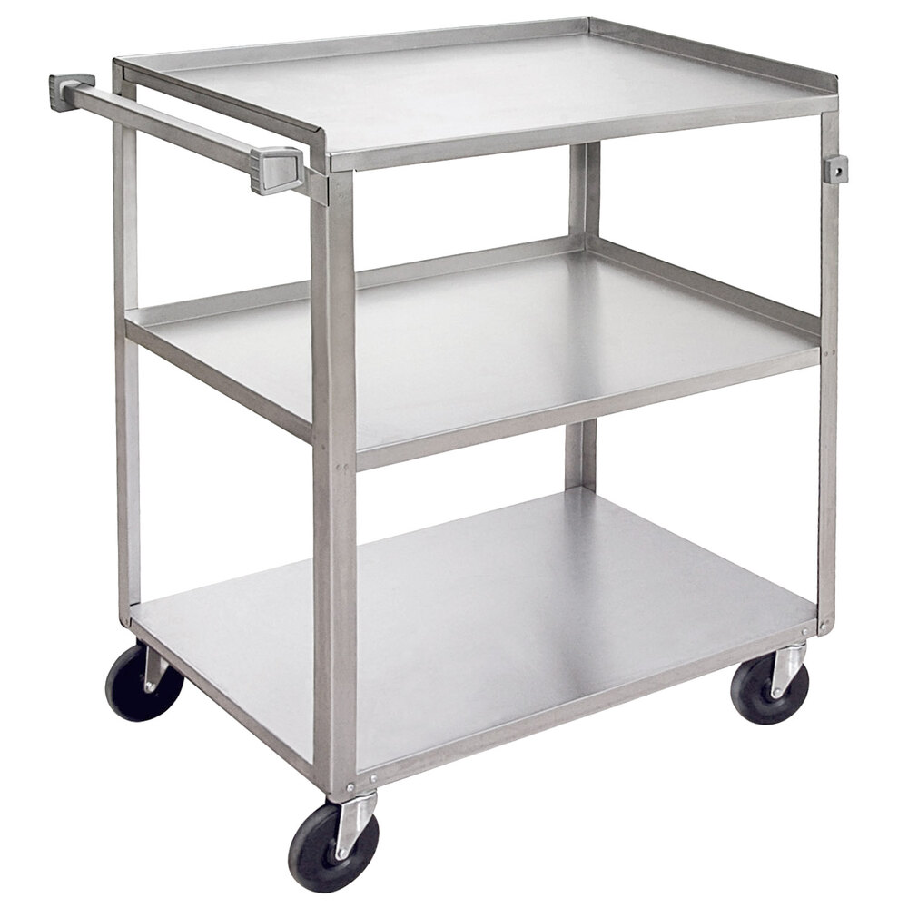 Channel US1827-3 Three Shelf Utility Cart - 31" x 19" x 34"