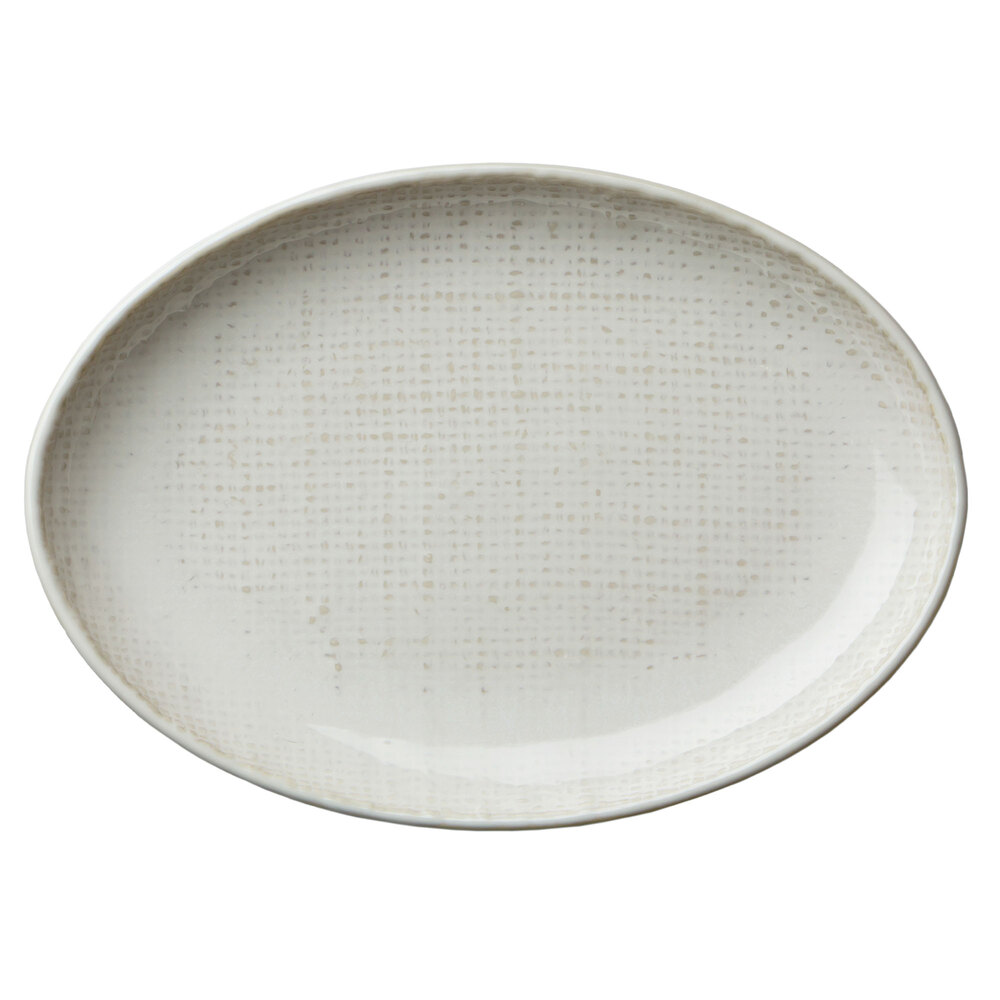 Luzerne Knit by Oneida 1880 Hospitality L6800000323 6" Porcelain Oval ...