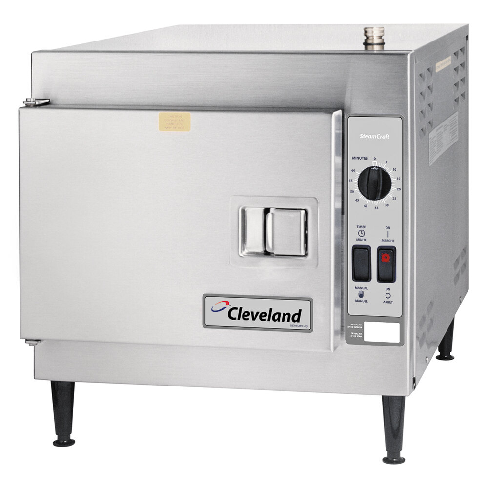 Cleveland 21-CET-8 SteamCraft Ultra 3 Pan Electric Countertop Steamer ...
