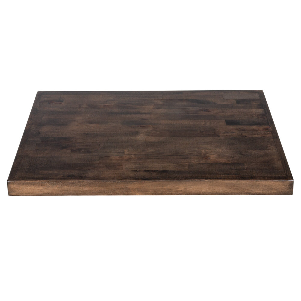 Lancaster Table & Seating Brown Butcher Block Table Top