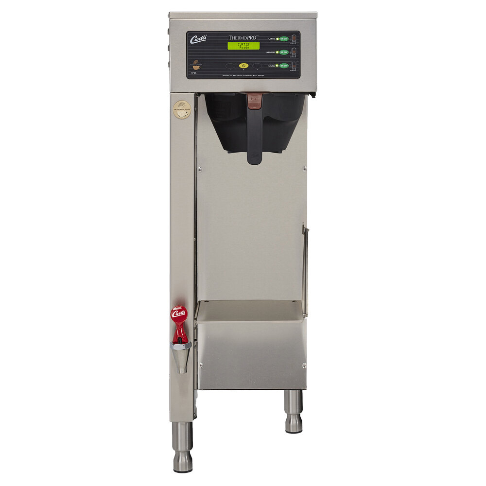 Curtis TP2S63A3500 ThermoPro Single 1.5 Gallon Coffee Brewer with Shelf ...